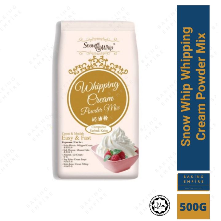 Snow Whip Whipping Cream Powder Mix ( 500g ) | Lazada