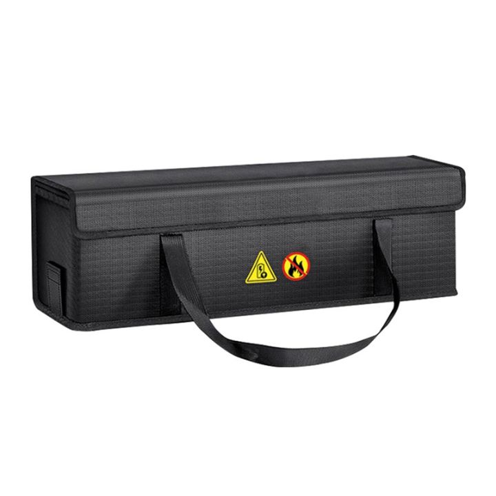 E-Bike Battery Bag E-Bike Lithium Battery Explosion-Proof Bag Fireproof Waterproof Storage Bag ...