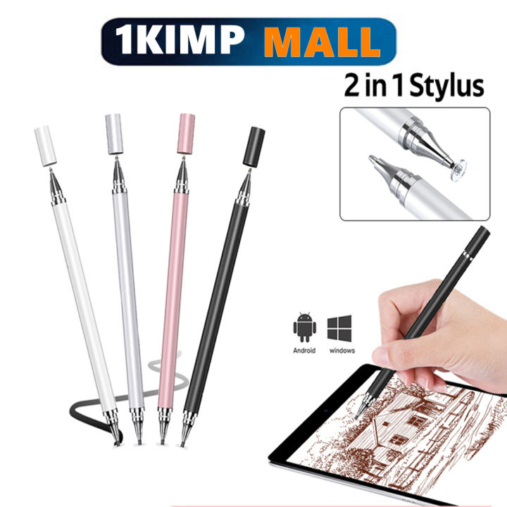 （Buy 1 get 1 Gift ) Stylus Pen 2 in 1 Universal Drawing Tablet ...