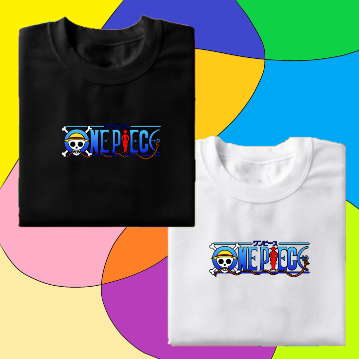 ##New T-Shirt One Piece Word Logo Design## | Lazada PH