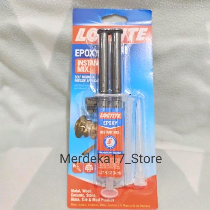 Loctite Lem Resin Epoxy Instant Mix - Lem Perekat Kuat Dan Multifungsi ...
