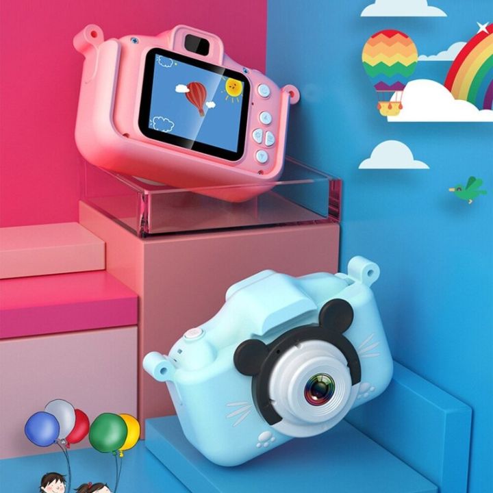Cartoon kids camera 20M Mickey mouse ( Front & Back) | Lazada