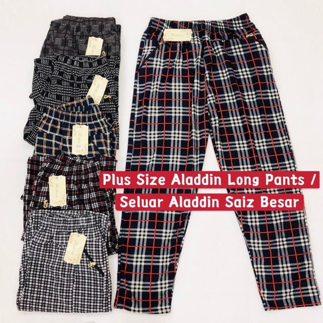 Plus Size Aladdin Long Pants#1023 / Seluar Aladdin Saiz Besar | Lazada