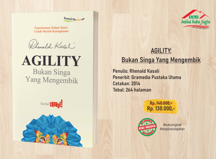 Buku AGILITY - Bukan Singa yang Mengembik - Rhenald Kasali | Lazada ...