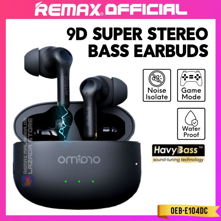 ORAIMO OFFICIAL Premium 9D Surround Super Extra Stereo Bass Earbuds ...