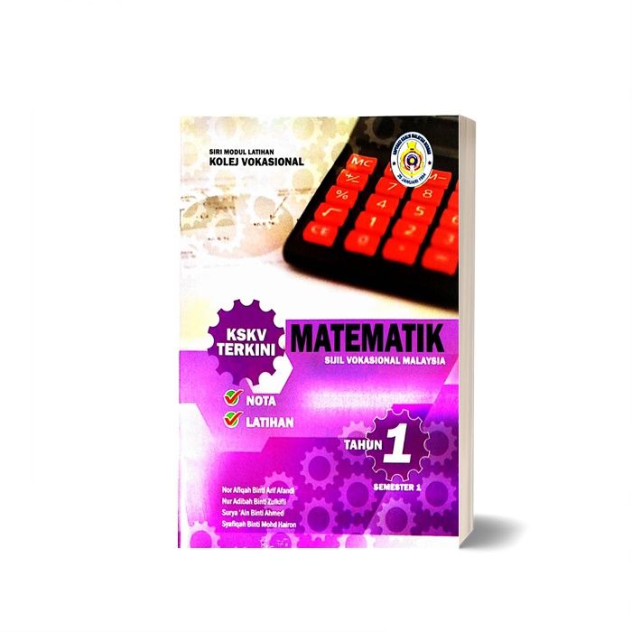 Siri Modul Latihan Kolej Vokasional: Matematik Tahun 1 Semester 1 | Lazada