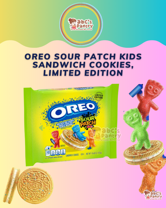 OREO U.S.A. | SOUR PATCH KIDS | Sandwich Cookies | Limited Edition ...