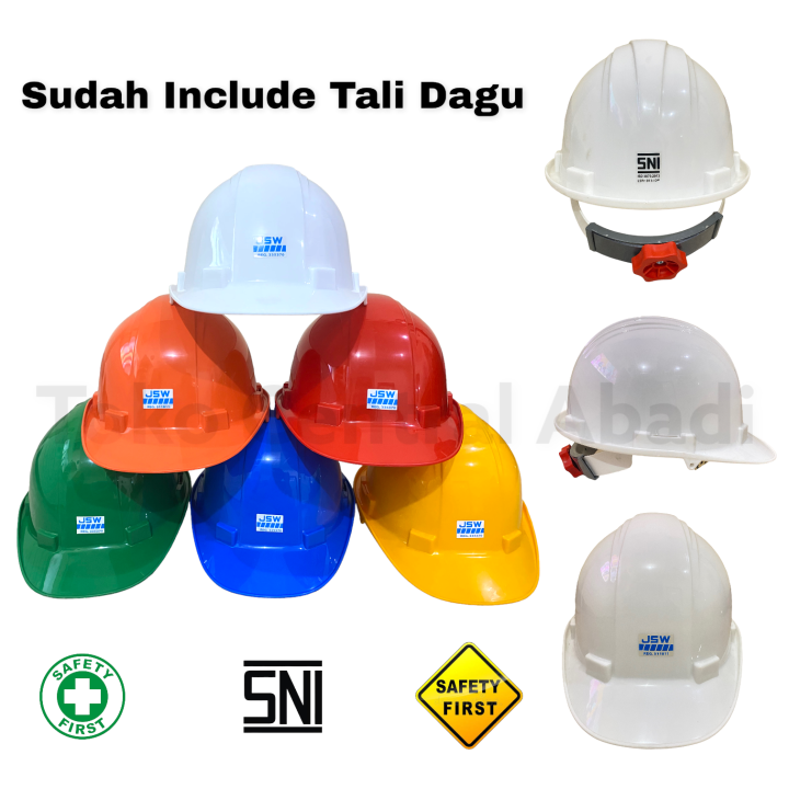 Helm Proyek SNI / Helm Bangunan / Helm Proyek / Safety Helmet / Helm ...