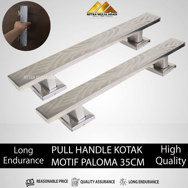 Pull Handle Pintu Rumah 35 cm l Pull Handle Kotak Motif Paloma 35 cm ...