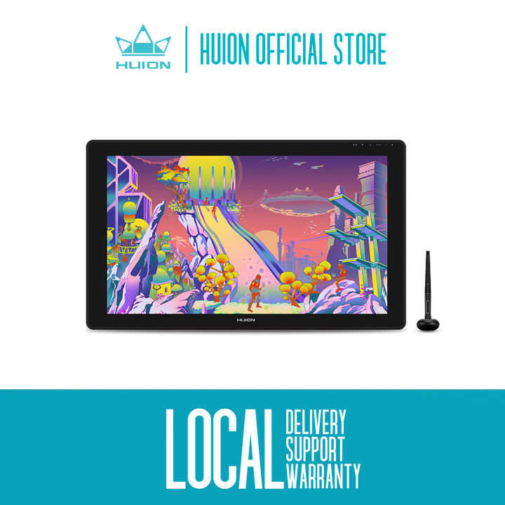 Huion Kamvas 24 Plus 2.5K (GS2402) Graphic Drawing Monitor Pen Display ...