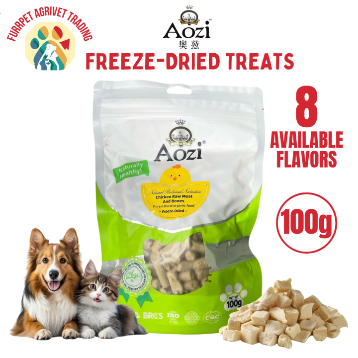 Aozi Organic Freeze Dried Pet Food Treats for Cats and Dogs 100g | Lazada PH