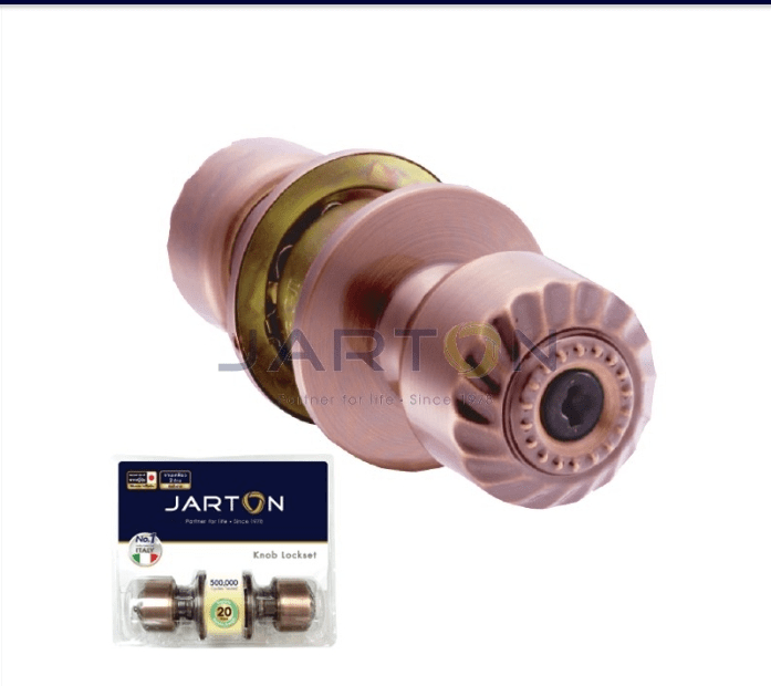 ลูกบิดประตู หัวมะยม JARTON WF 101049 ทองแดงรมดำ | Lazada.co.th