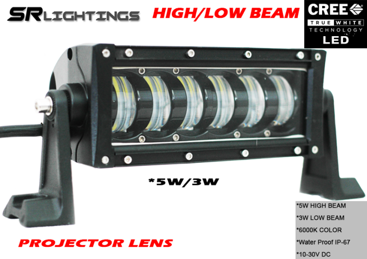 Activity subsidy HIGH/LOW BEAM PROJECTOR 5watts HIGH / 3watts LOW BY SR ...