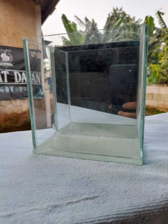 Soliter selfi mini 12×6×12 kaca 3mm | Lazada Indonesia