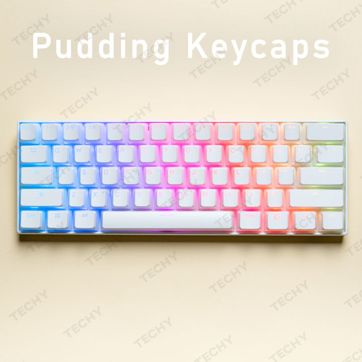 [READY STOCK] Pudding Keycaps PBT Double-shot Keycaps for Mechanical ...