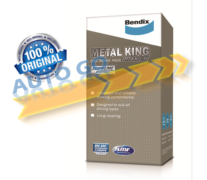 Bendix Metal King Perodua Myvi 2005-2010 Disc Brake Pad # FRONT | Lazada