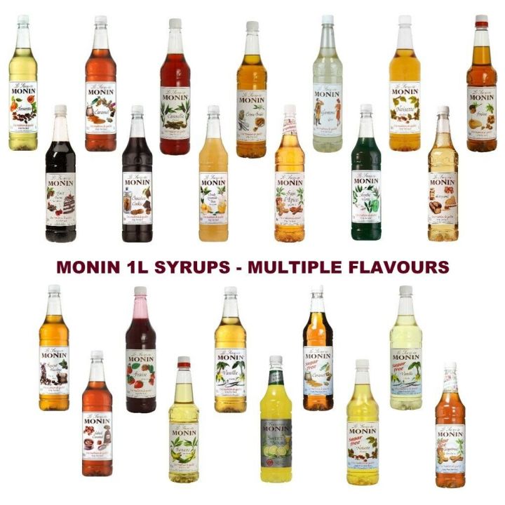 Monin Gourmet Syrup 1L PET Bottle | Lazada