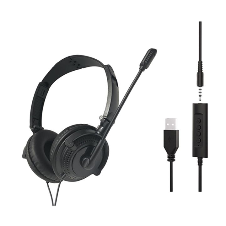 PC over the Headphones with Microphone Noise Cancelling & Audio ...