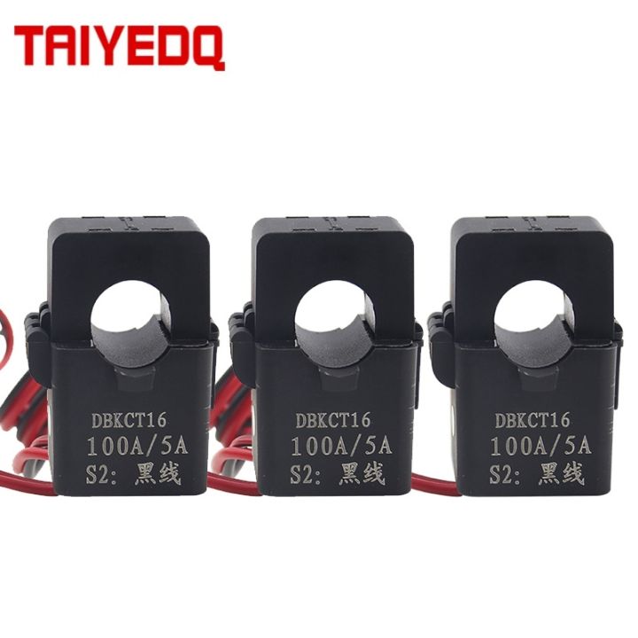 ♀ 3pcs Split Core Current Transformer Mini Kct16 Open Type Current