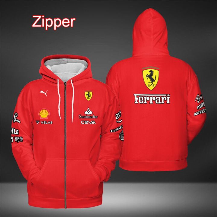 Formula One Racing Scuderia 9527 Teams F1 Hoodie Zipper Spring Autumn ...