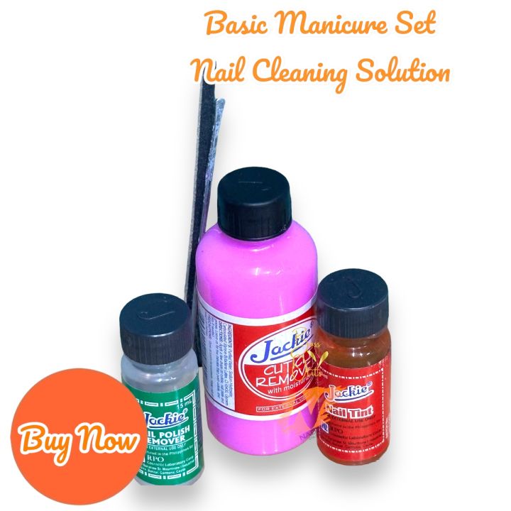 Manicure and Pedicure Solutions Sets Nail Cleaning Solutions | Lazada PH