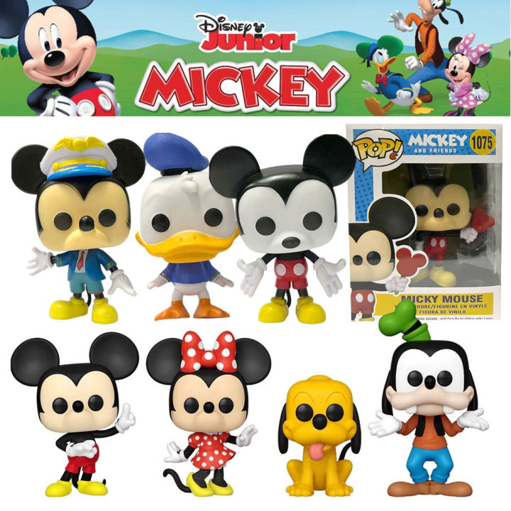 4" Mouse-Inspired Vinyl Toy Figure – Cute Classic Cartoon Character ...