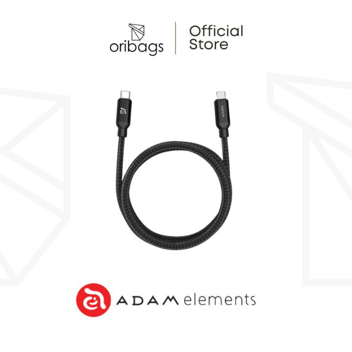 ADAM elements CASA C120C USB-C To USB-C 60W Charging Cable 120CM | Lazada