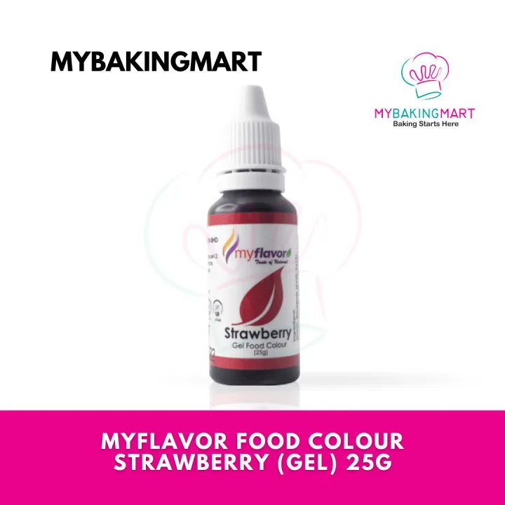 Myflavor Strawberry Gel Edible Food Coloring 25g (0.88oz) | Lazada
