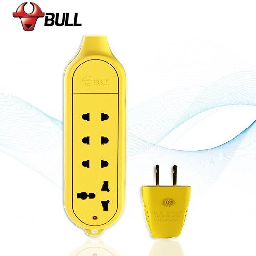Bull Unbreakable Series 4-Outlet Extension Socket/Plug- without wire ...