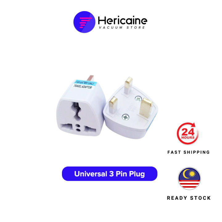 Universal UK 3 Pin Travel Plug Socket Adapter Converter | Lazada