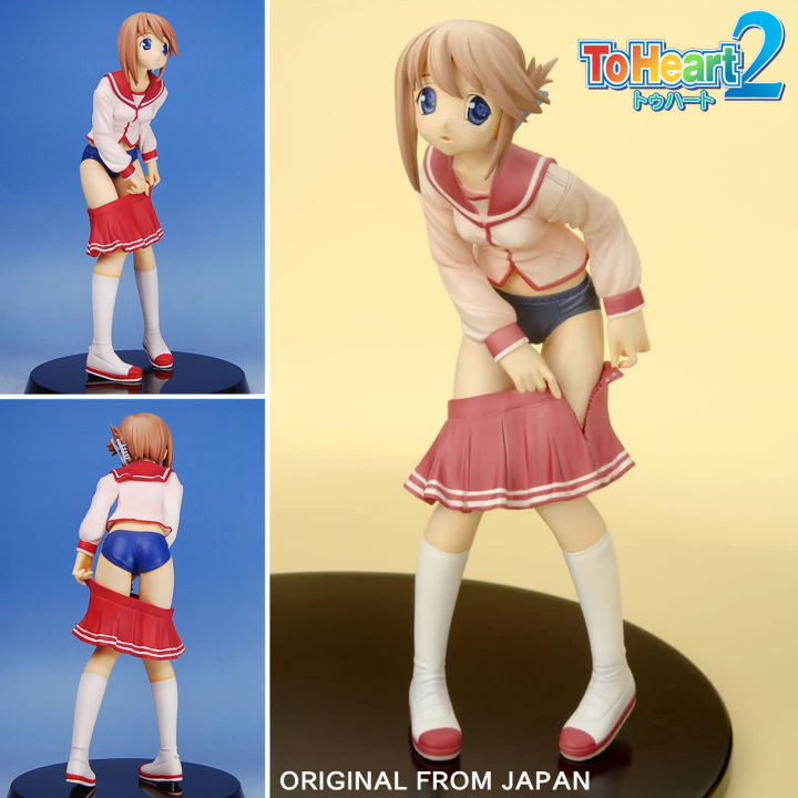 Model โมเดล ของแท้ 100% cLayz จากการ์ตูนเรื่อง To Heart 2 Another Days ถึงหัวใจ 2 Komaki Manaka ...