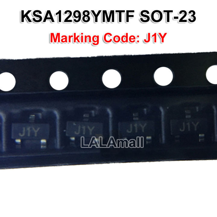 10pcs KSA1298YMTF J1Y SOT-23 SOT23 PNP 25V/800mA Transistor new ...