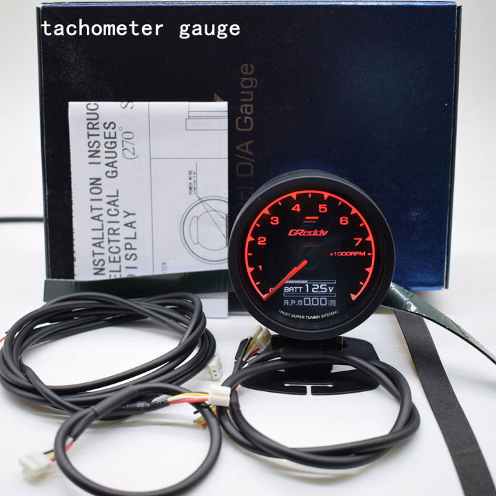 GREDDY Multi D/A LCD Digital Display Meter Tachometer Gauge 7 Colours 2 ...