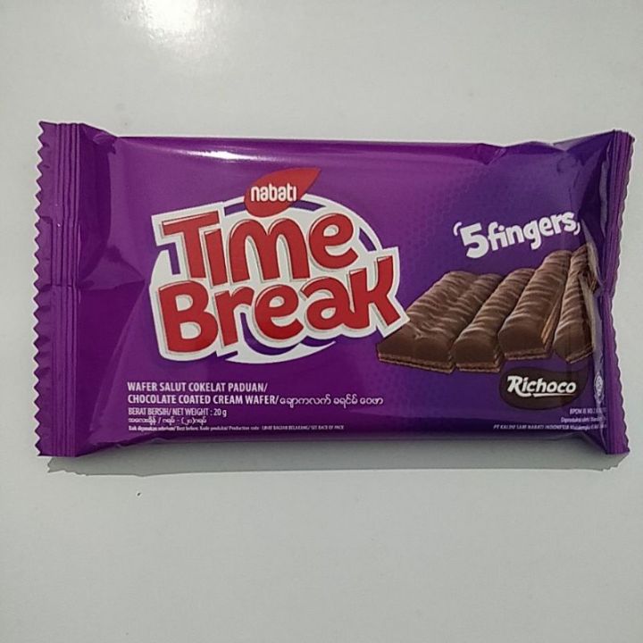 Pack Wafer Nabati Time Break 1000 (10pcs) | Lazada Indonesia