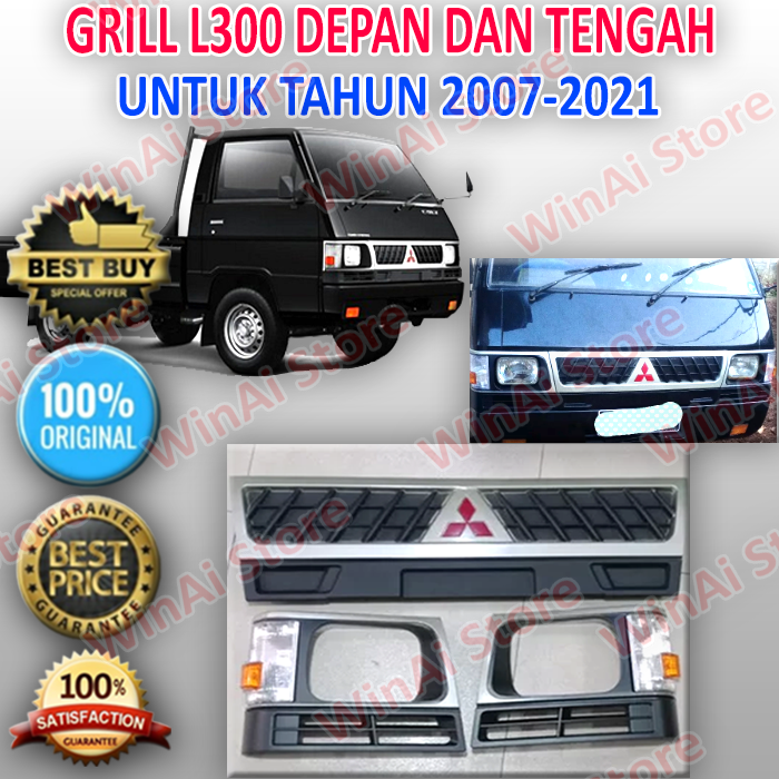 1 Set Lengkap Grill Depan Muka / Front Grill Mitsubishi L300 model NEW ...