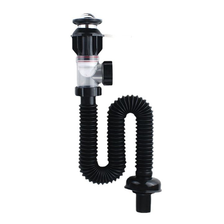 Wash Basin Water Pipe Anti-Odor Anti-Blocking Universal Basin Water Set ...