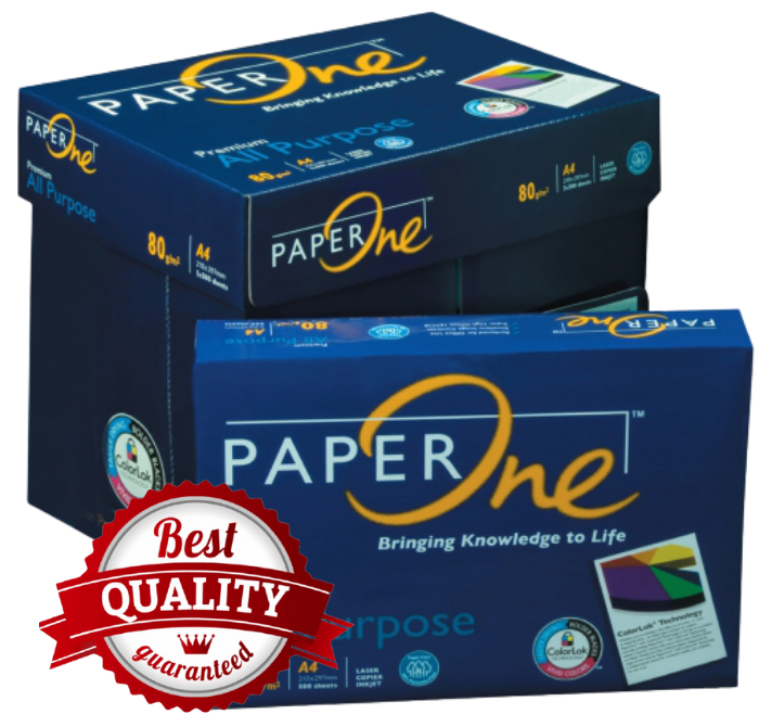 PAPER ONE A4 80gsm 500sheets Copier Paper 1 Ream | Lazada