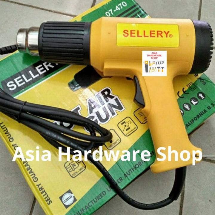 Hot Air Gun Heat Gun Hot Gun SELLERY Alat Pistol Pemanas Plastik 07-470 ...