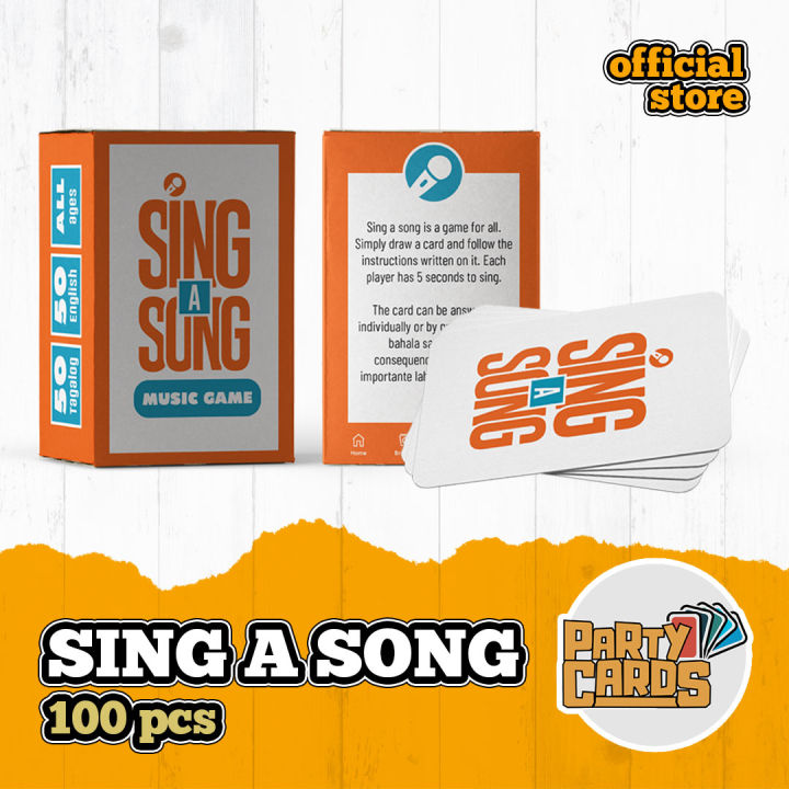Sing A Song! Music Card Game | Lazada PH