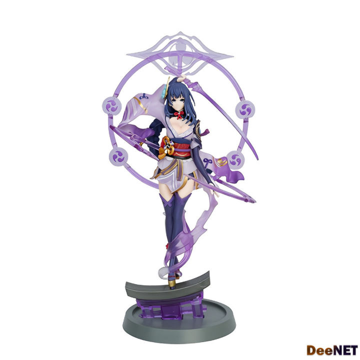 Raiden Shogun Standing Genshin Impact 30cm Action Figure PVC D-MYA017 ...
