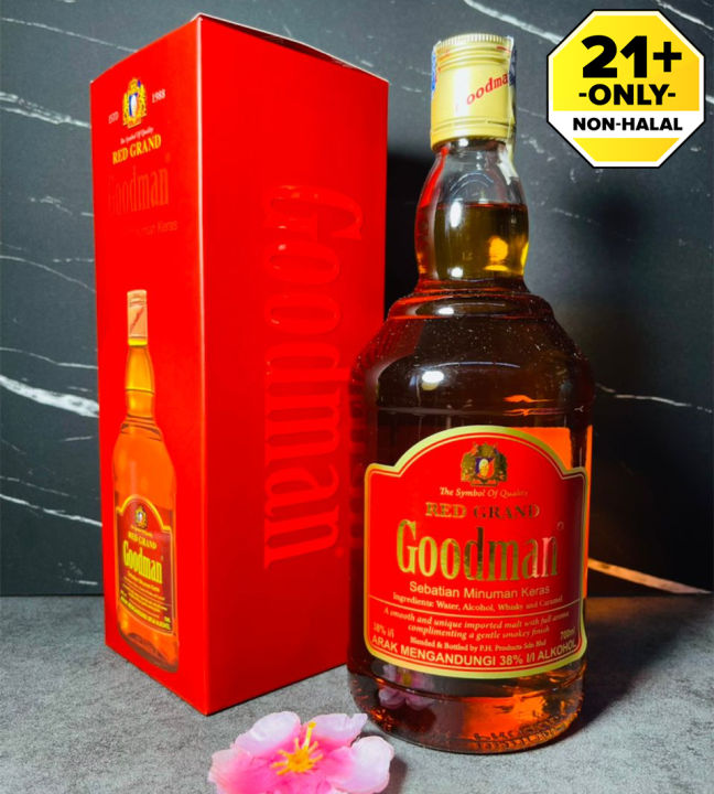 Goodman Red Grand The Symbol of Quality Hard Liquor (700ml and 350ml ...