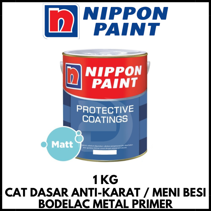 Cat Dasar Anti Karat / Meni Besi Bodelac Metal Primer Kemasan 1 Kg ...