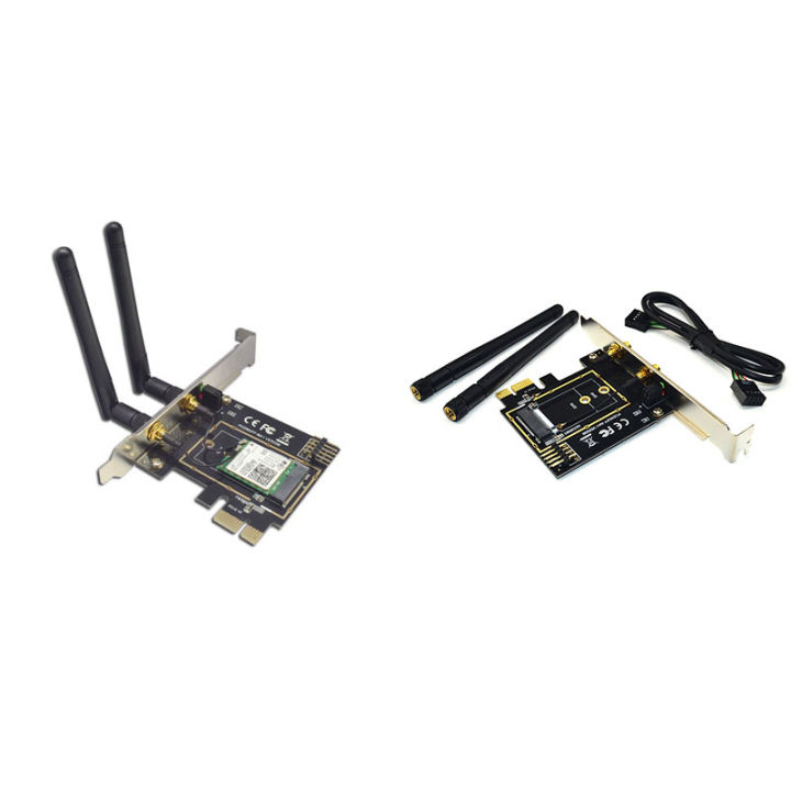 M.2 Wifi Adapter M2 Ngff Key A-E to Mini Pci Express Wifi Raiser PCI-E ...