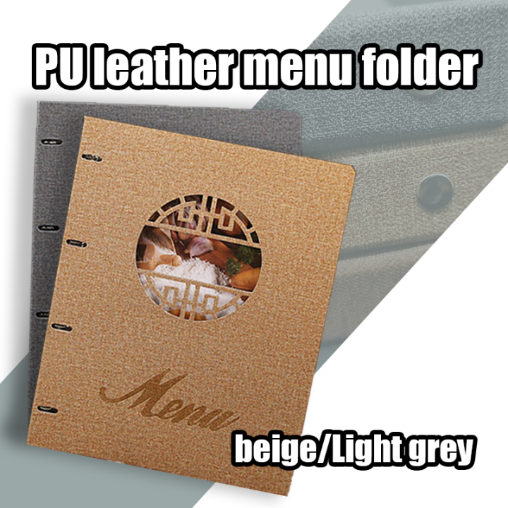 Cover Menu Price List Book Folder Menu Book Leather Menu For Restaurant ...