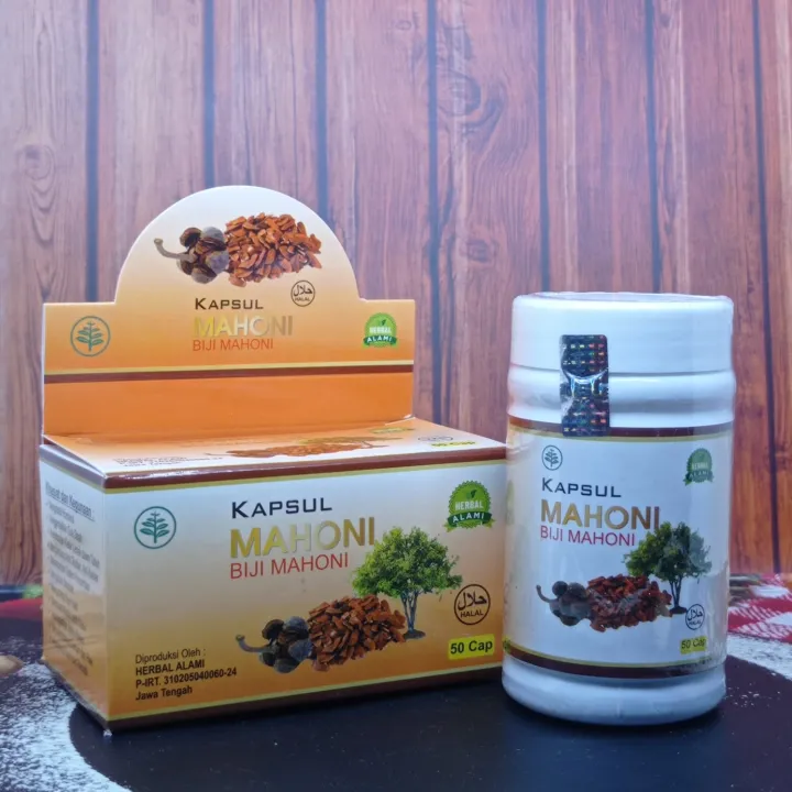 Kapsul Biji Mahoni Isi 50 Kapsul, Kapsul Mahoni, kapsul biji mahoni ...
