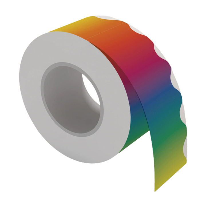 HONGXIA Bulletin Board Sticker Bright Bulletin Board Border Colorful ...