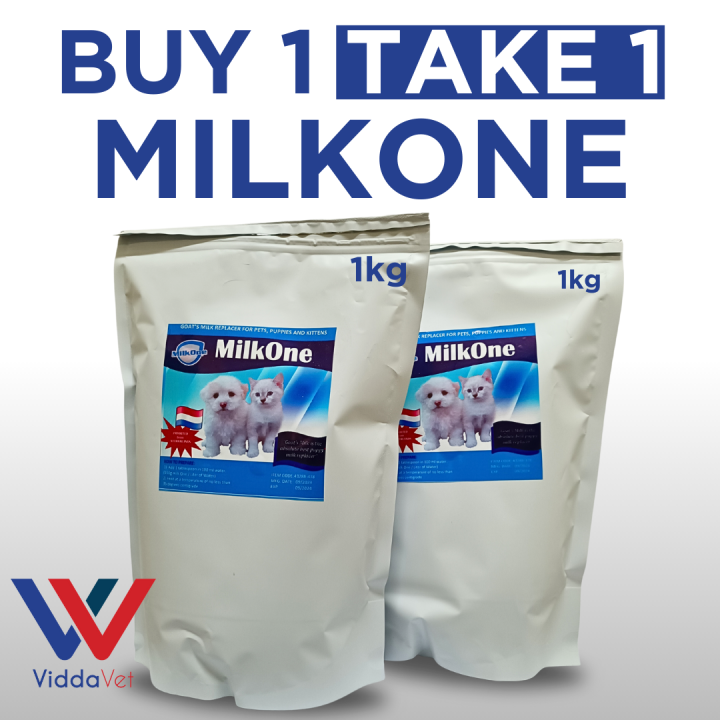 MilkOne 1kg+1kg milkone goat milk dogs cats replacer milkone milk 1kg ...