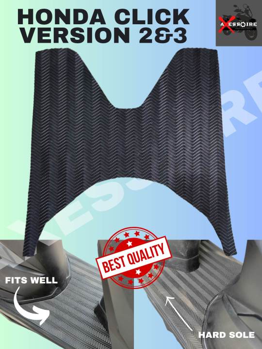 Honda Click V2/V3 Rubber Matting (hard sole) | Lazada PH