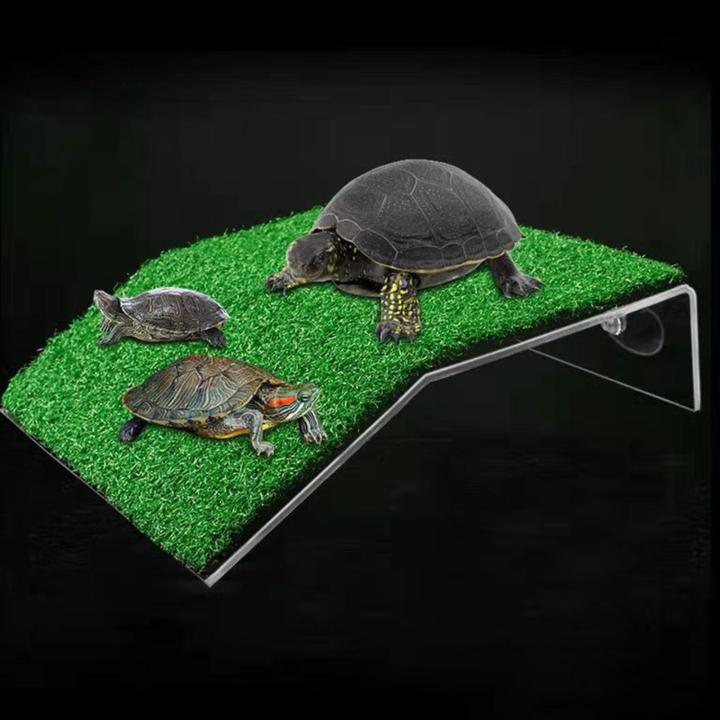 Meowhouse Turtle Resting Basking Platform Turtle Tank Dock Floating ...