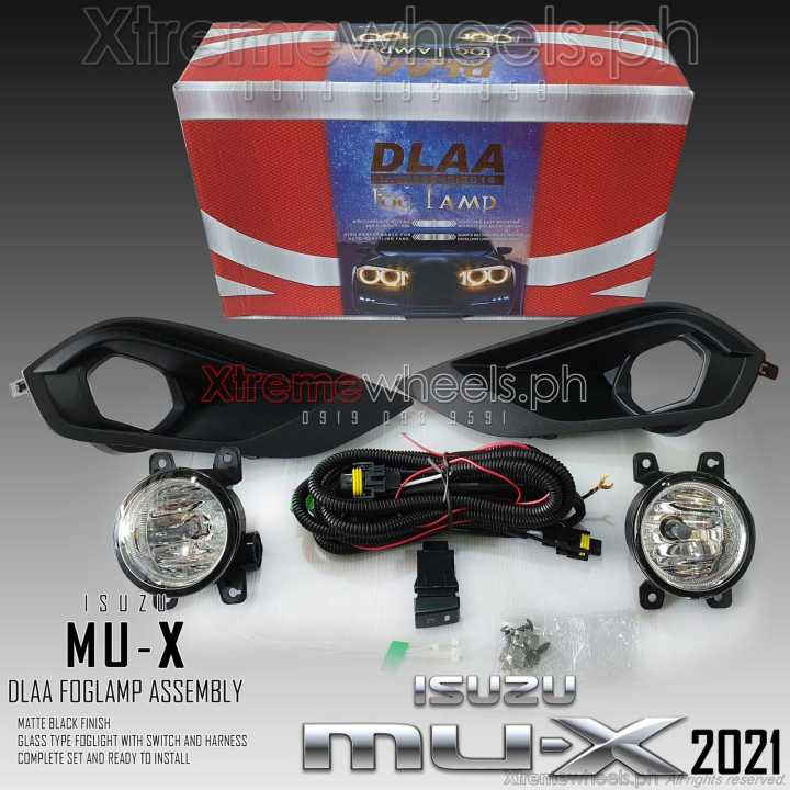 ISUZU MUX 2022-2024 100% WATER PROOF FOG LIGHT ASSEMBLY complete set ...